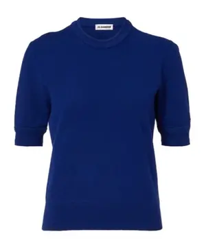 JIL SANDER Virgin Wool Sweater - Blue