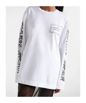 Simone Rocha Printed Cotton Jersey Top