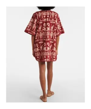 ALEMAIS X Lrnce Maya Cotton Minidress