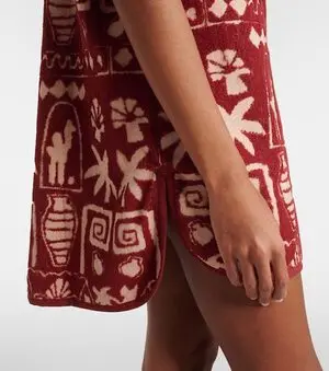 ALEMAIS X Lrnce Maya Cotton Minidress