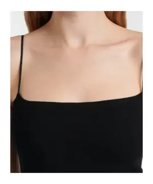 Stella McCartney Asymmetrical Crêpe And Jersey Gown