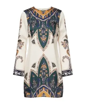 Veronica Beard Floral Mini Dress - Multicolor