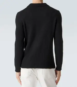 Gabriela Hearst Cashmere Polo Sweater