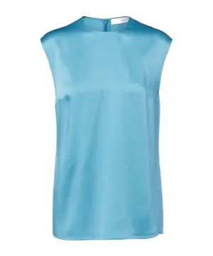 Stella McCartney Satin Top - Blue