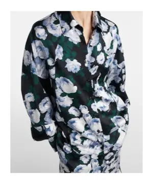 Stella McCartney Floral Satin Blouse