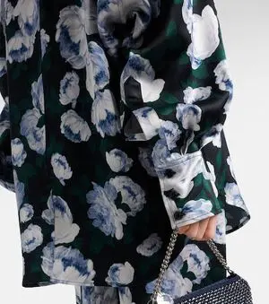 Stella McCartney Floral Satin Blouse