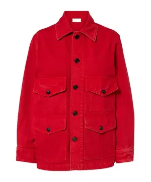 NILI LOTAN Leroy Cotton Canvas Jacket