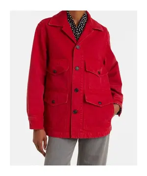 NILI LOTAN Leroy Cotton Canvas Jacket