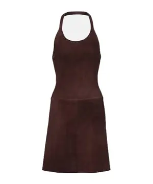 Stouls Chiquita Suede Minidress - Black