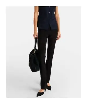 Stouls Suede Flared Pants