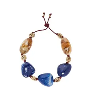 ALEMAIS Le Jardin Necklace - Blue