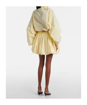 PATOU Pleated Midi Skirt