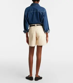 SLVRLAKE Square Denim Shorts