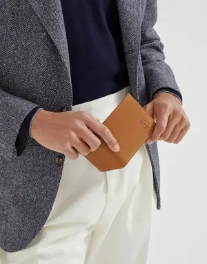 Brunello Cucinelli Nubuck Bifold Wallet