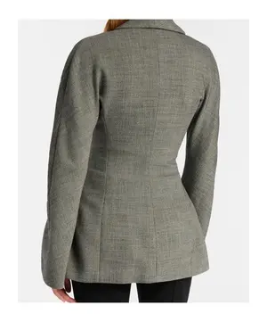 Magda Butrym Draped Wool-blend Blazer