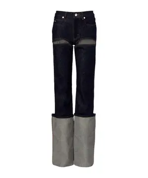 JEAN PAUL GAULTIER Straight-leg Jeans - Black