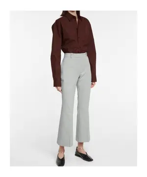 JOSEPH Pleated Zipper Casual Pants
