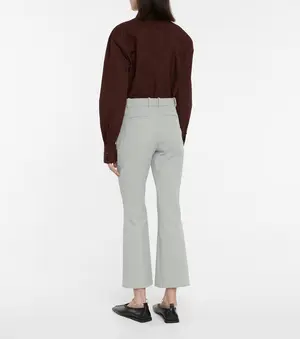 JOSEPH Pleated Zipper Casual Pants