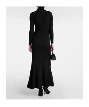 Balenciaga Long Turtleneck Dress