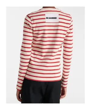 JIL SANDER Striped Cotton T-shirt