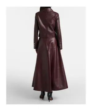 Altuzarra Varda Leather Maxi Skirt