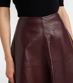 Altuzarra Varda Leather Maxi Skirt