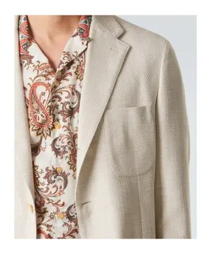 Etro Cotton And Wool Blazer