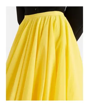 Jacquemus Paysan Asymmetric Cotton-blend Midi Skirt