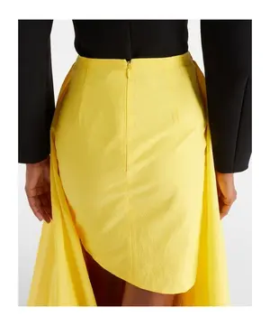 Jacquemus Paysan Asymmetric Cotton-blend Midi Skirt
