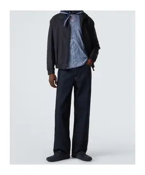 Etro Paisley Patterned Cotton Coat
