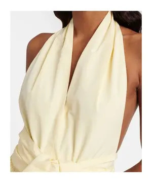 PATOU Halterneck Minidress