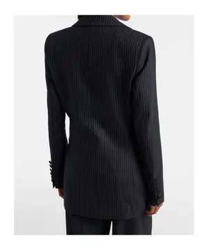 Nina Ricci Pinstripe Wool-blend Blazer