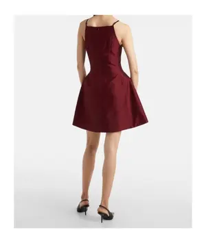 SHUSHU/TONG Bow-detail Minidress
