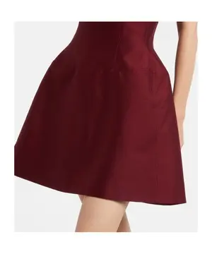 SHUSHU/TONG Bow-detail Minidress