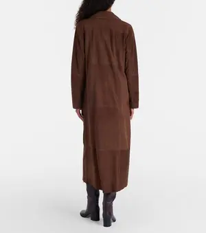 Rixo Single-breasted Long-sleeve Coat