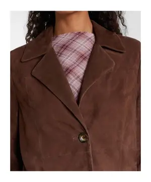 Rixo Single-breasted Long-sleeve Coat