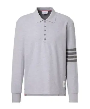 Thom Browne Polo Shirt - Gray