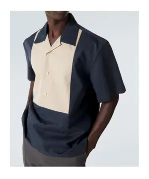 JIL SANDER Cotton And Silk Bowling Shirt