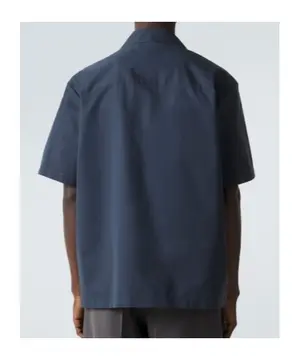 JIL SANDER Cotton And Silk Bowling Shirt
