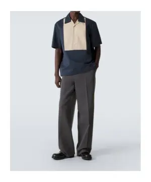 JIL SANDER Cotton And Silk Bowling Shirt