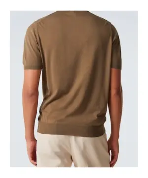 Kiton Cotton Half-zip Polo Shirt