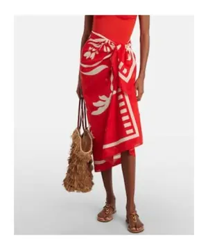ERES Mandara Cotton And Silk Beach Cover-up