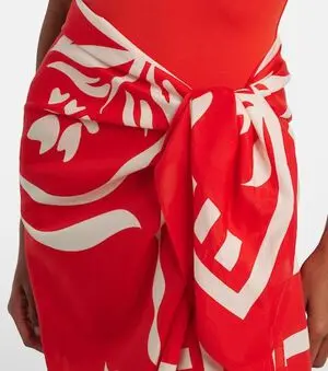 ERES Mandara Cotton And Silk Beach Cover-up