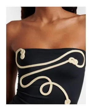 Johanna Ortiz Embroidered Swimsuit