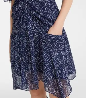 Isabel Marant Étoile Vivienne Printed Muslin Minidress