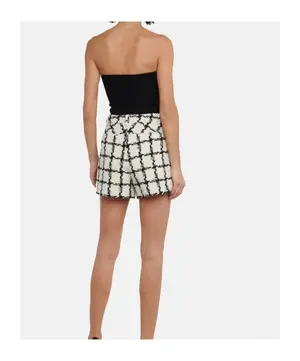 Diane Von Furstenberg Gramercy High-rise Bouclé Shorts