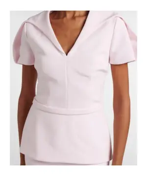 SAFIYAA LONDON Leighton Crêpe Top