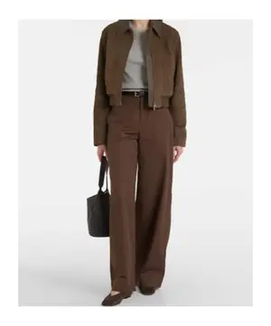 Vince Cotton Twill Wide-leg Pants