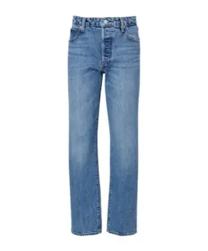 FRAME Essential Straight Jeans - Blue