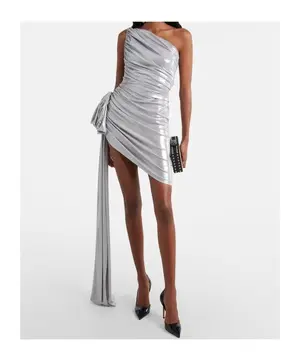 Norma Kamali Pickleball Diana Ruched Minidress
